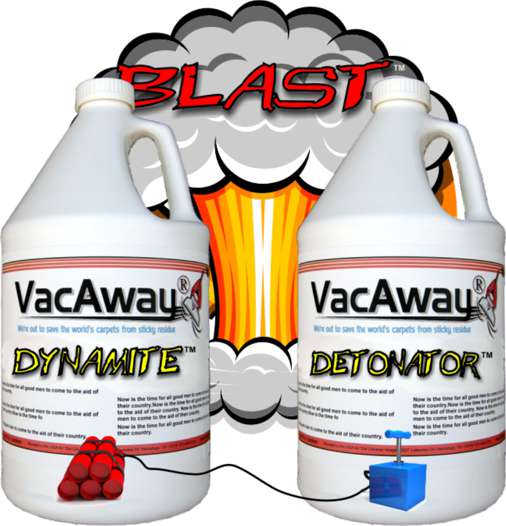 Blast (Dynamite AND Detonator) – VacAway VLM Encapsulation Store Cleaning Chemicals